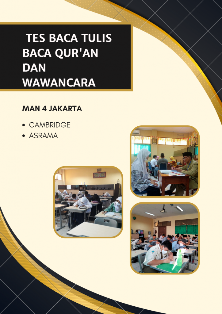 Tes Baca Tulis Al Qur’an dan Wawancara PPDB Program Unggul Asrama dan ...