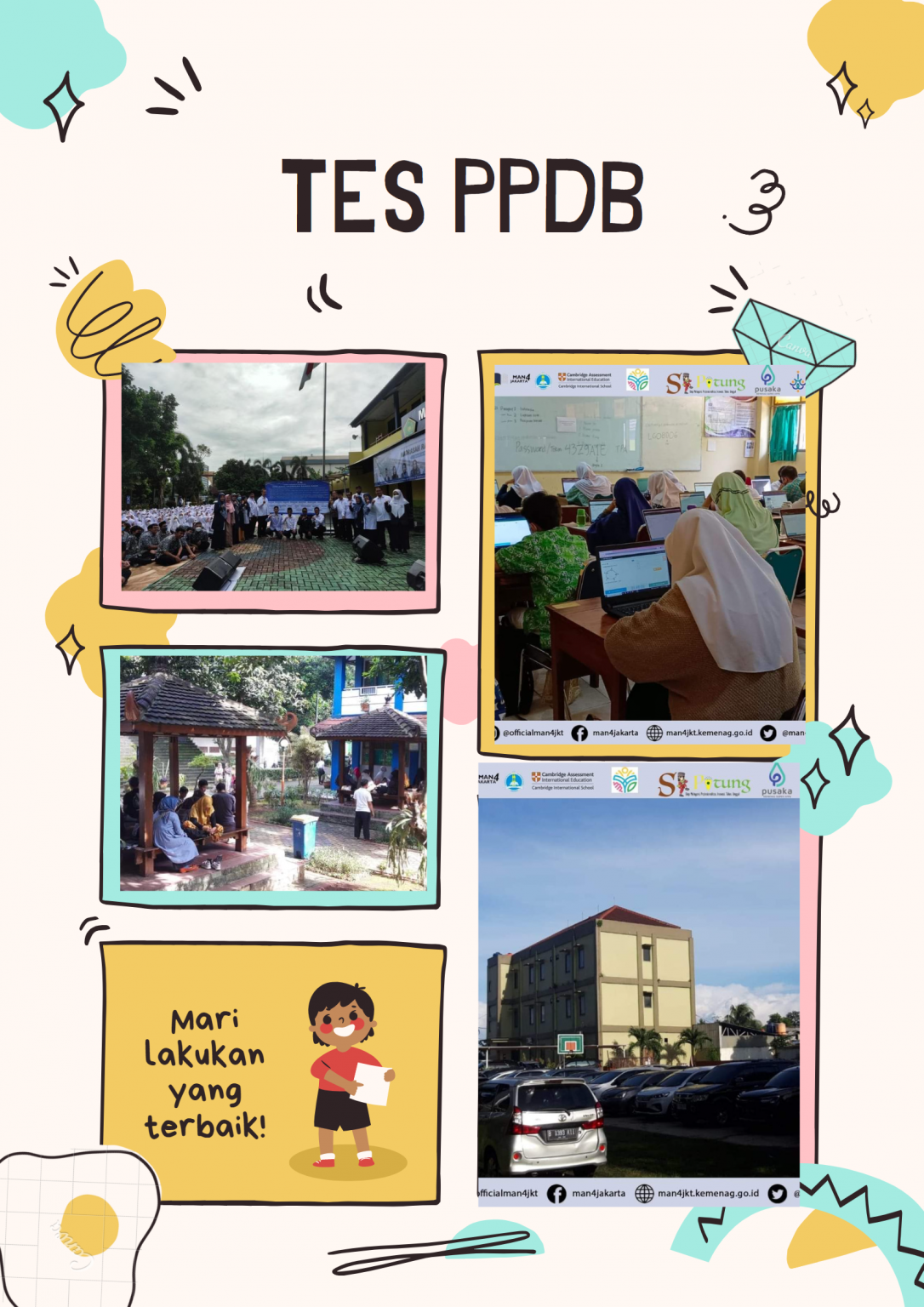 Tes PPDB Program Unggul Asrama dan Program Unggul Cambridge MAN 4 ...
