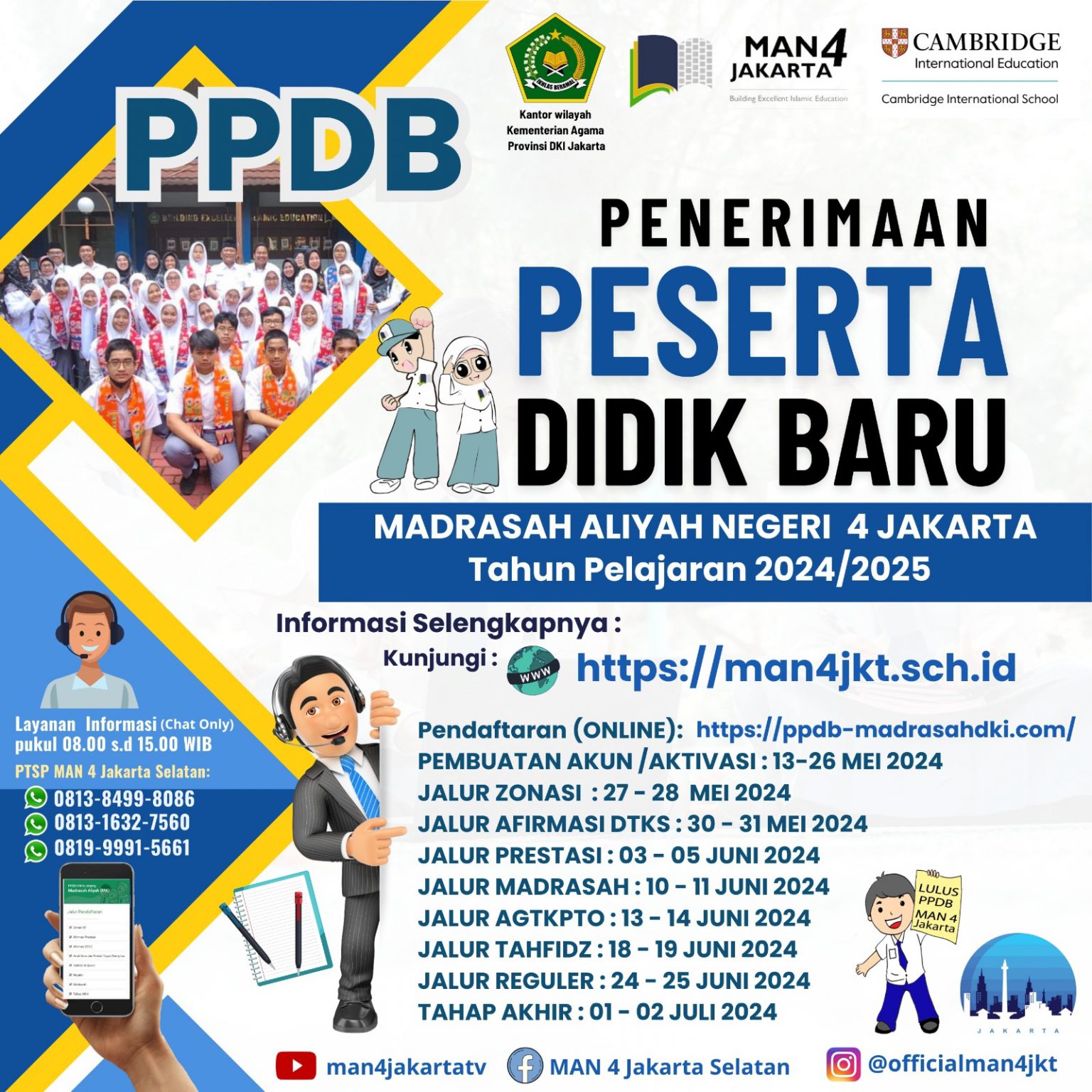 PPDB – MAN 4 Jakarta