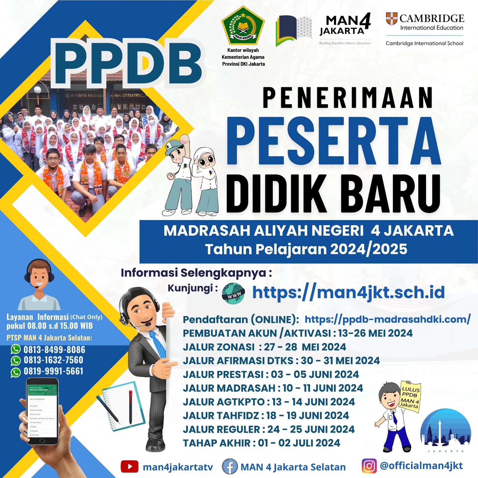 PPDB – MAN 4 Jakarta